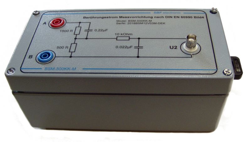 Berührungsstromnetzwerk nach EN 60990 Bild 4 / IEC 60990 Bild 4